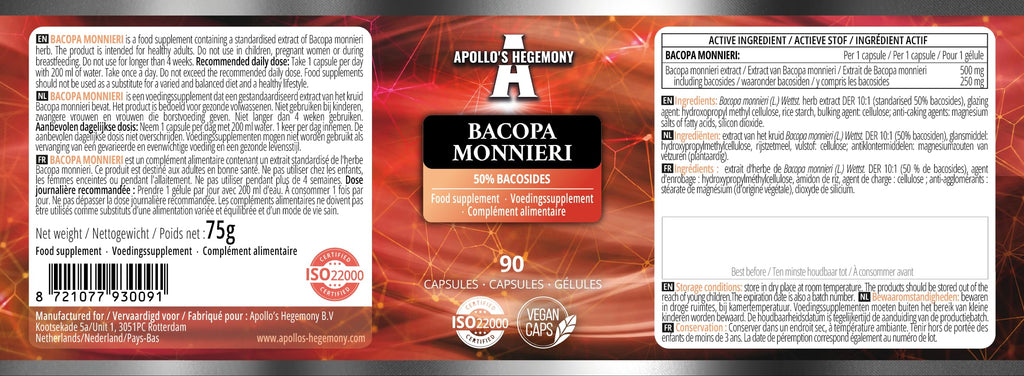 bacopa monnieri for anxiety support