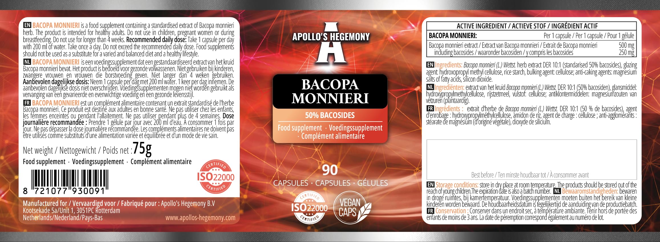 bacopa monnieri for anxiety support