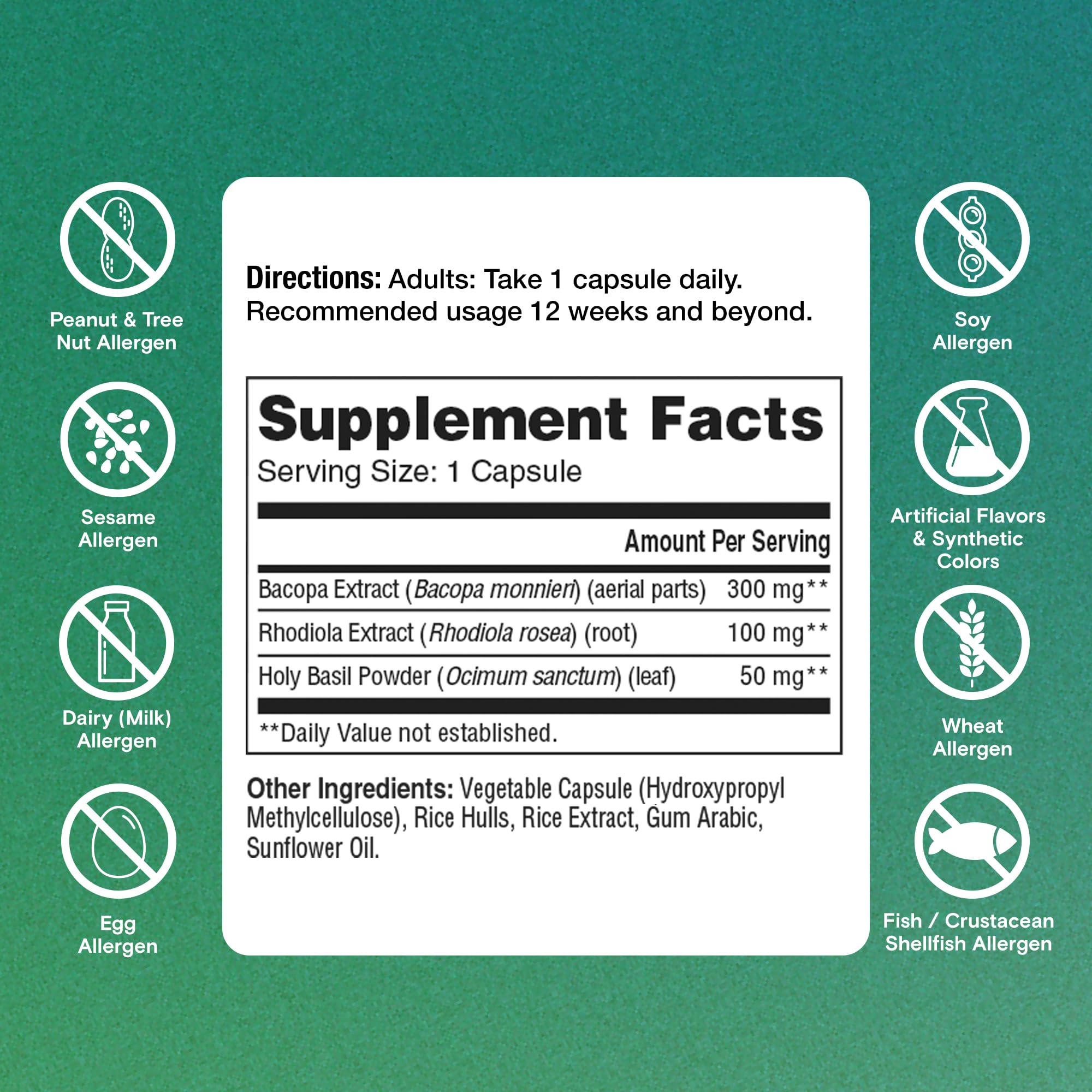bacopa monnieri for better concentration