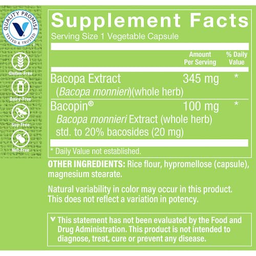 bacopa monnieri for cognitive health