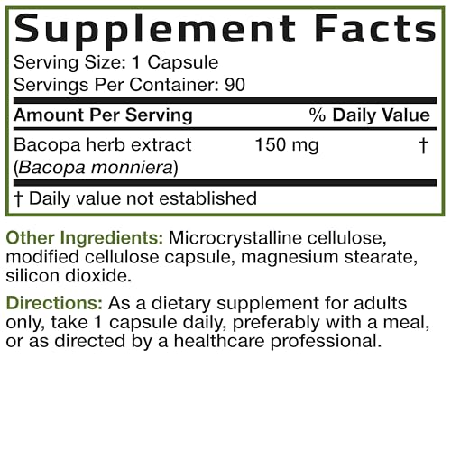 bacopa monnieri for enhanced learning abilities