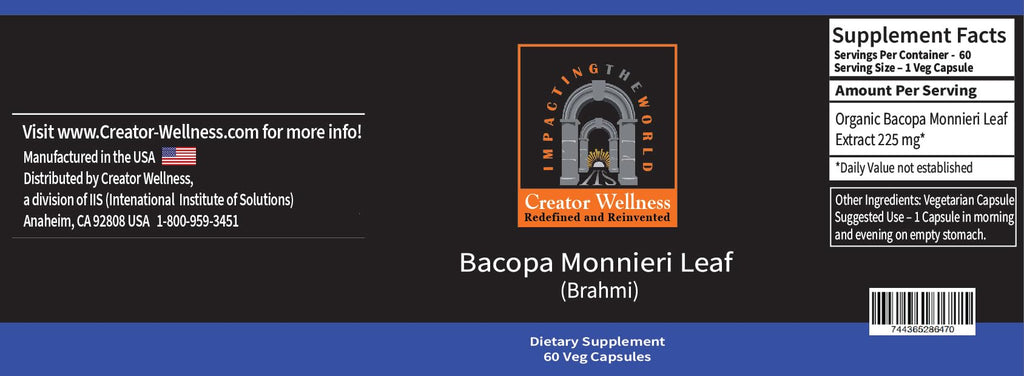 bacopa monnieri for stress relief