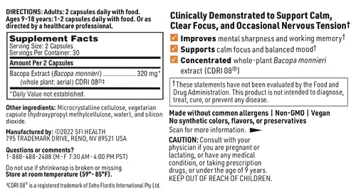 bacopa monnieri for stress relief
