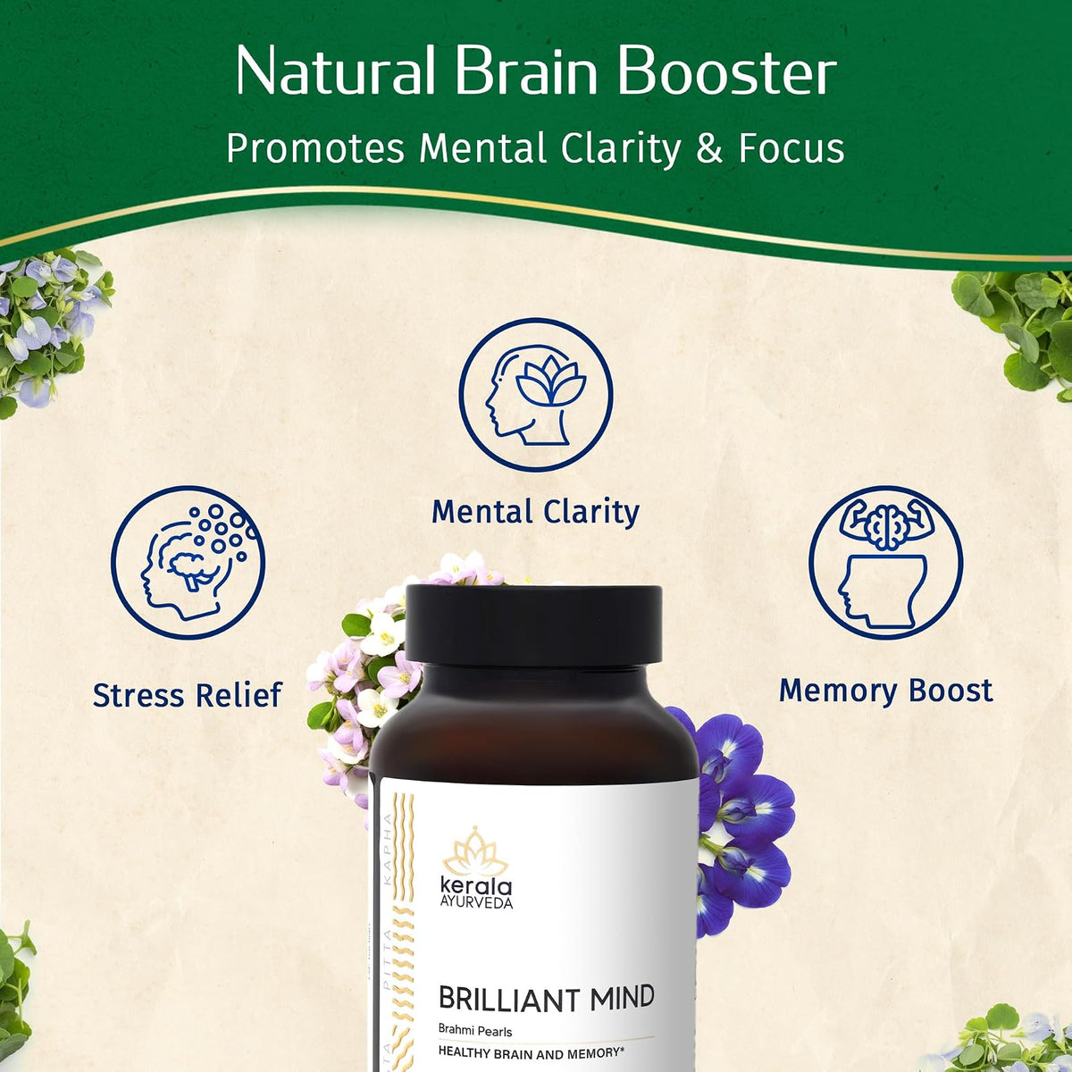 Bacopa Monnieri herbal supplement benefits