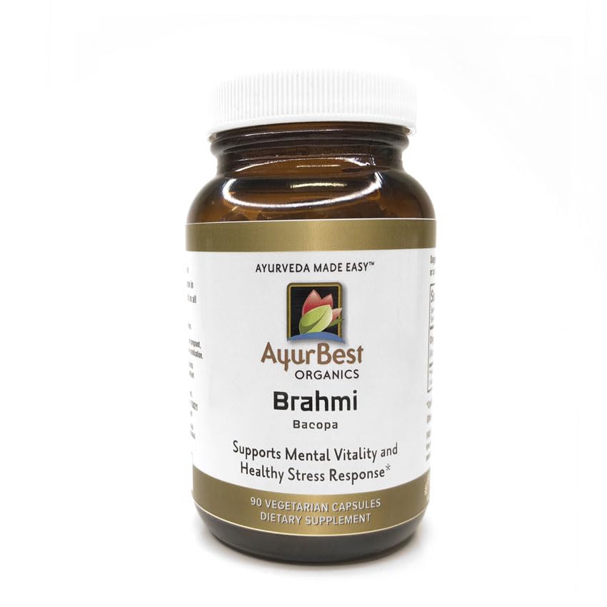 bacopa monnieri herbal supplement capsules