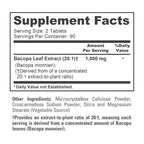 Bacopa Monnieri natural stress relief