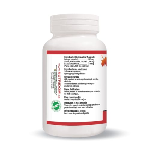 bacopa monnieri supplement for mental performance