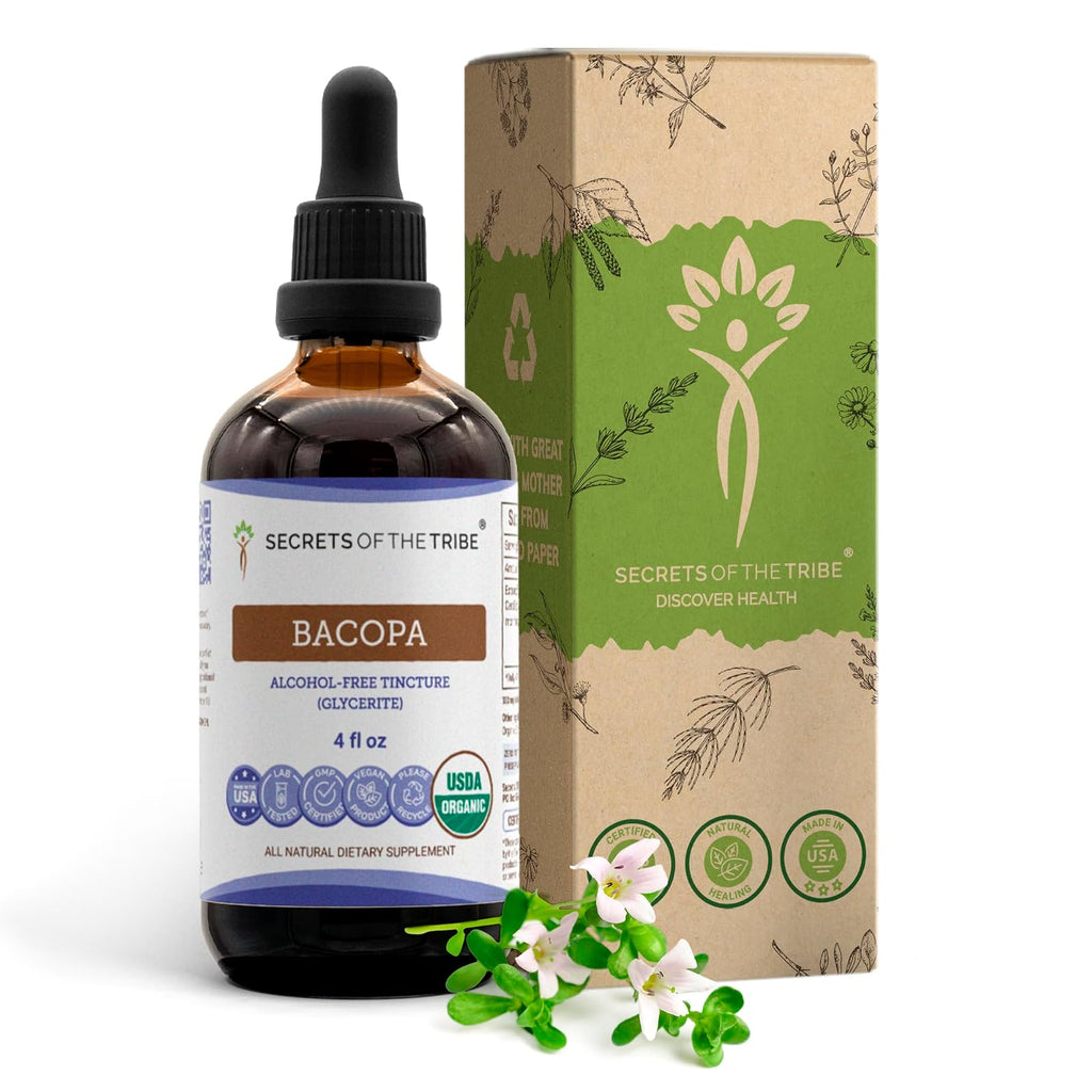 Bacopa organic alcohol-free extract