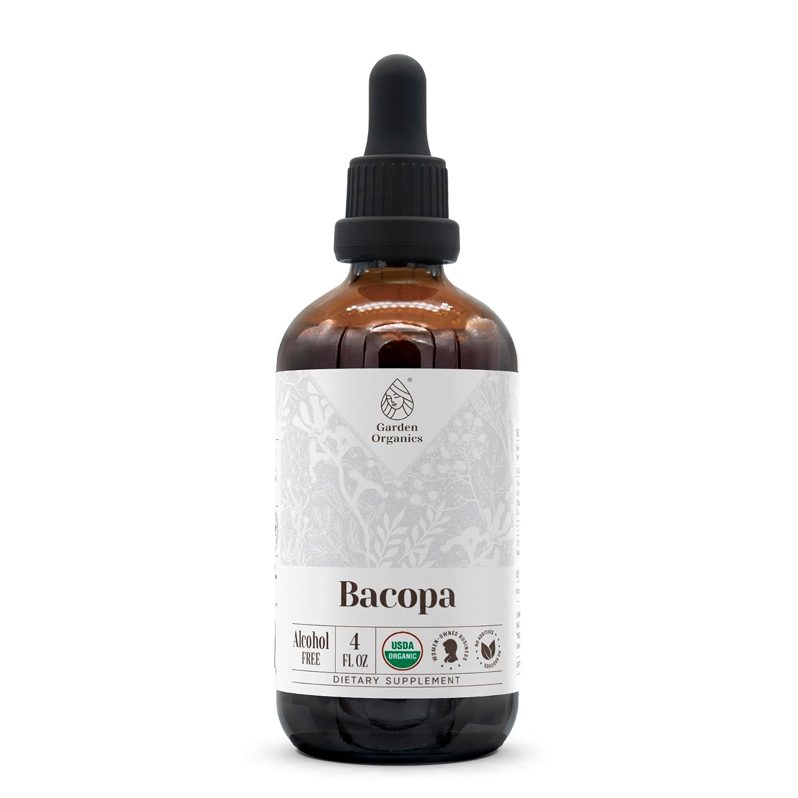 Bacopa organic alcohol-free extract