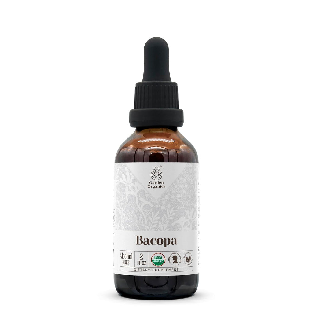 Bacopa organic herbal drops benefits