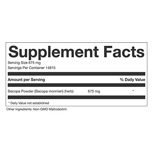 Bacopa Powder for cognitive health