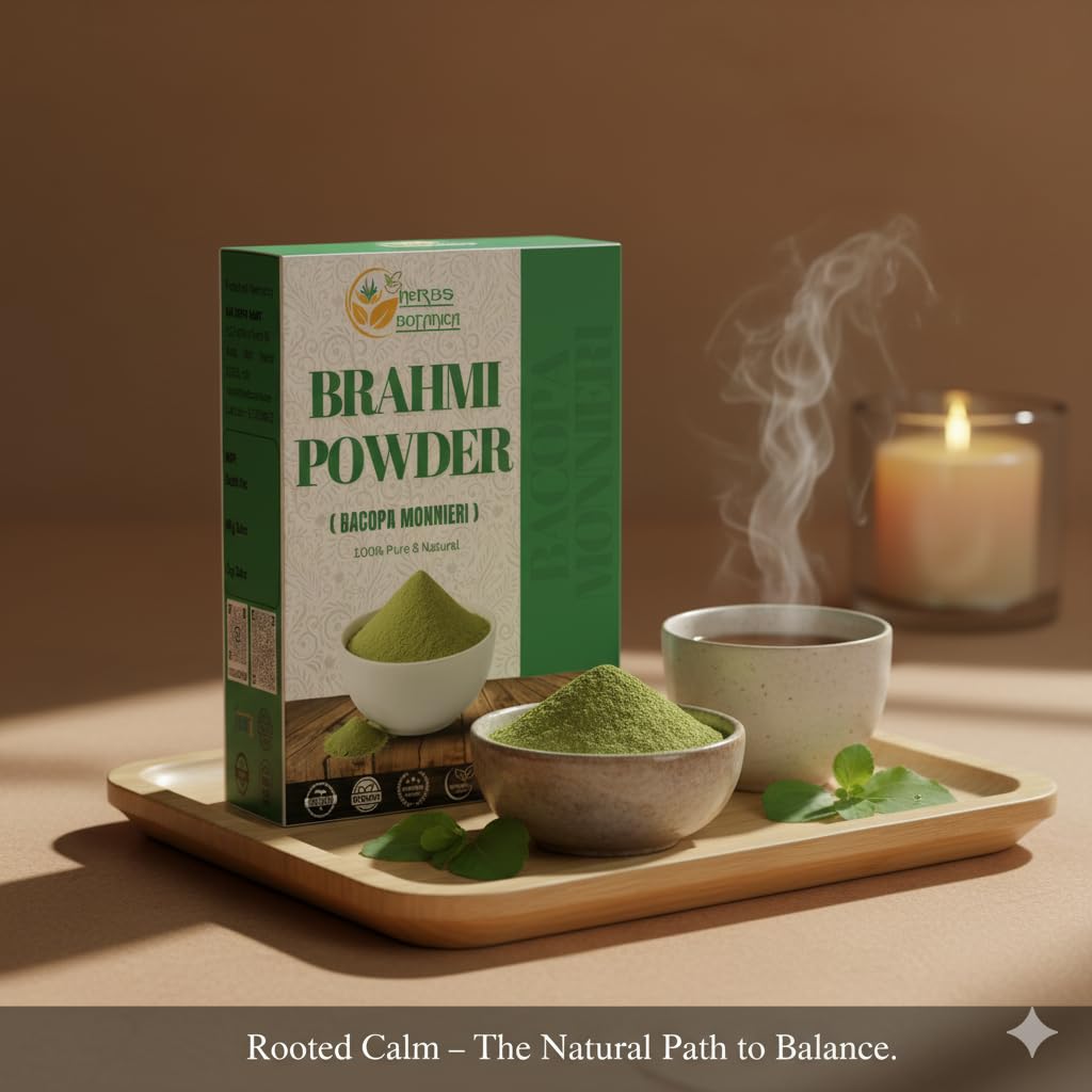 Bacopa powder promotes hair vitality