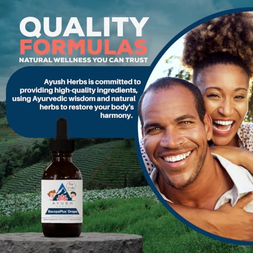 BacopaPlus Drops 80 servings bottle