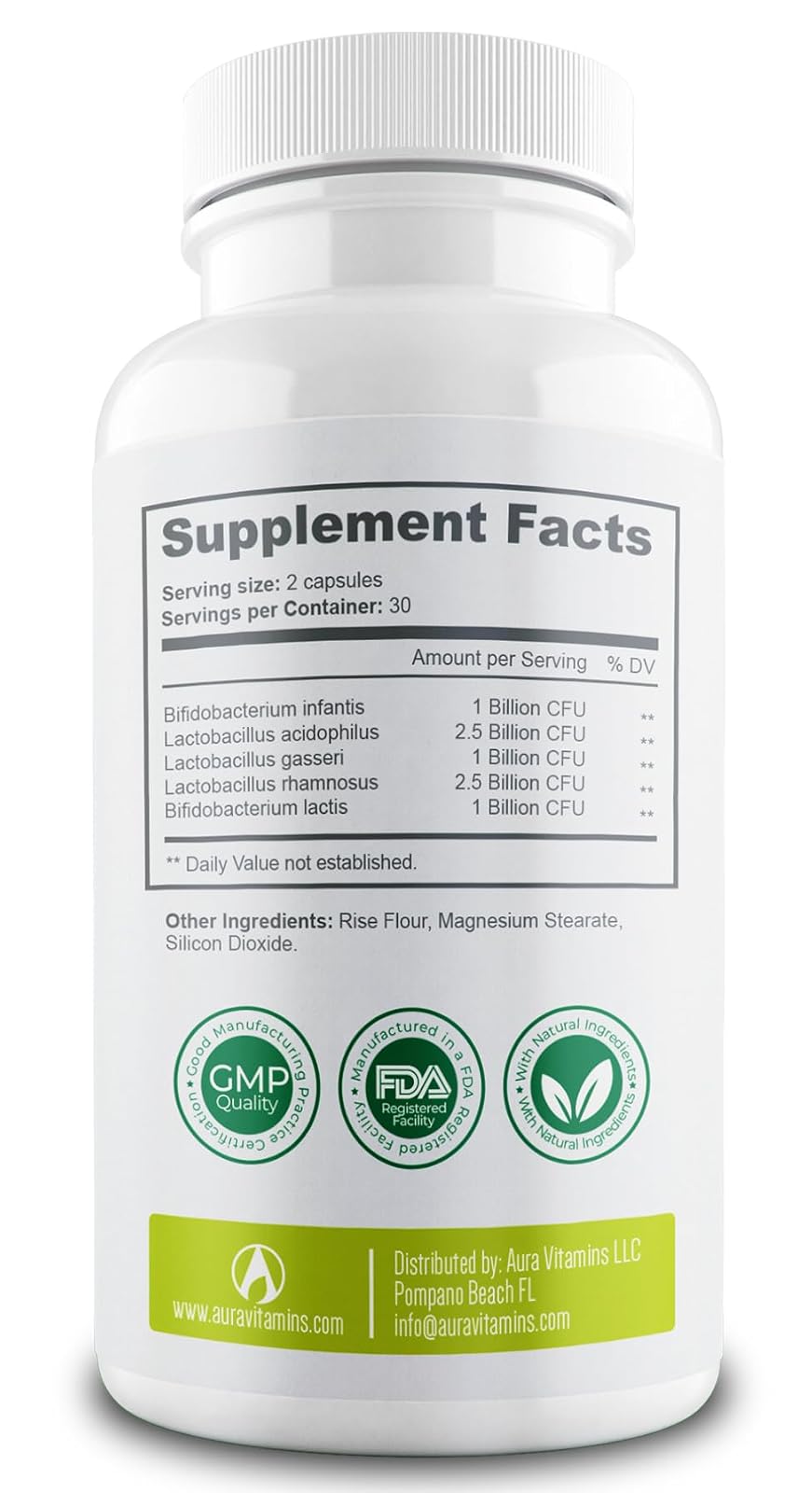 Bacticure 50 billion CFU probiotic formula