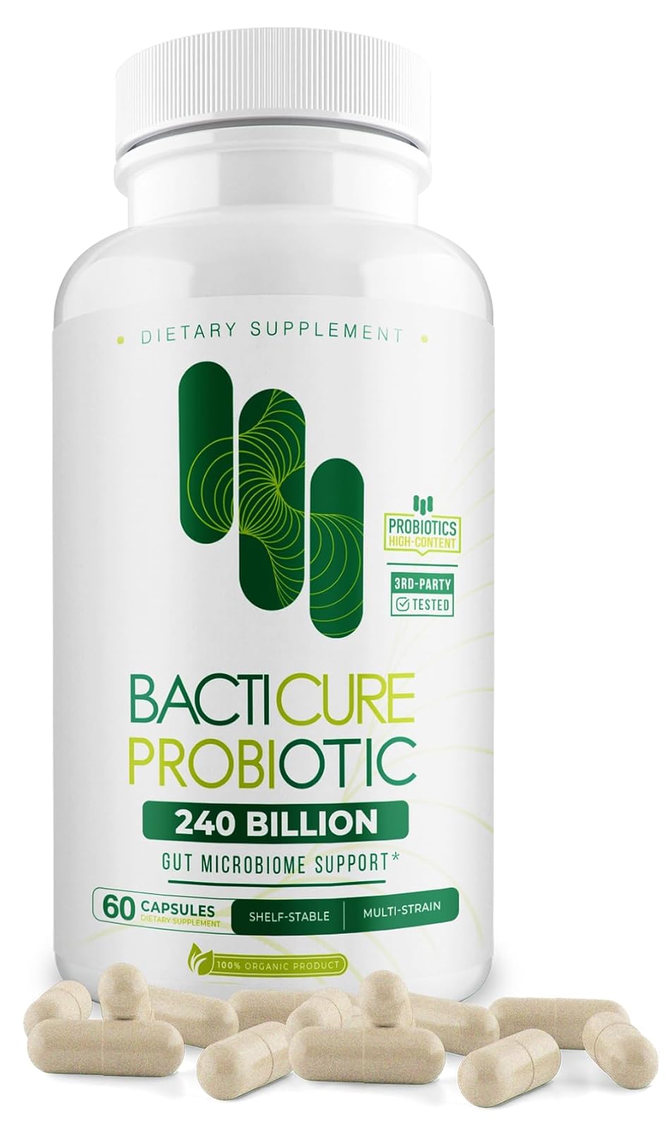 Bacticure probiotics for digestive health