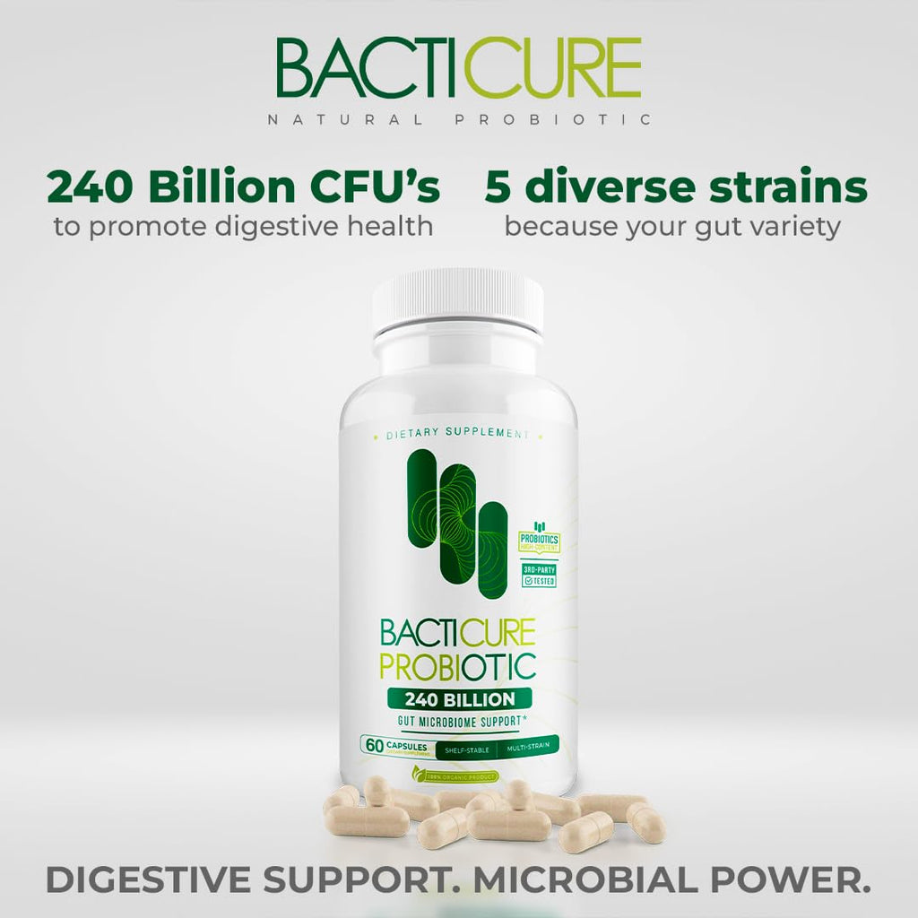 Bacticure probiotics for men wellness