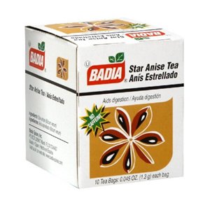Badia star anise herbal tea bags