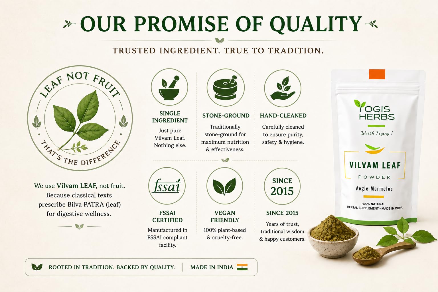 bael powder for holistic wellness