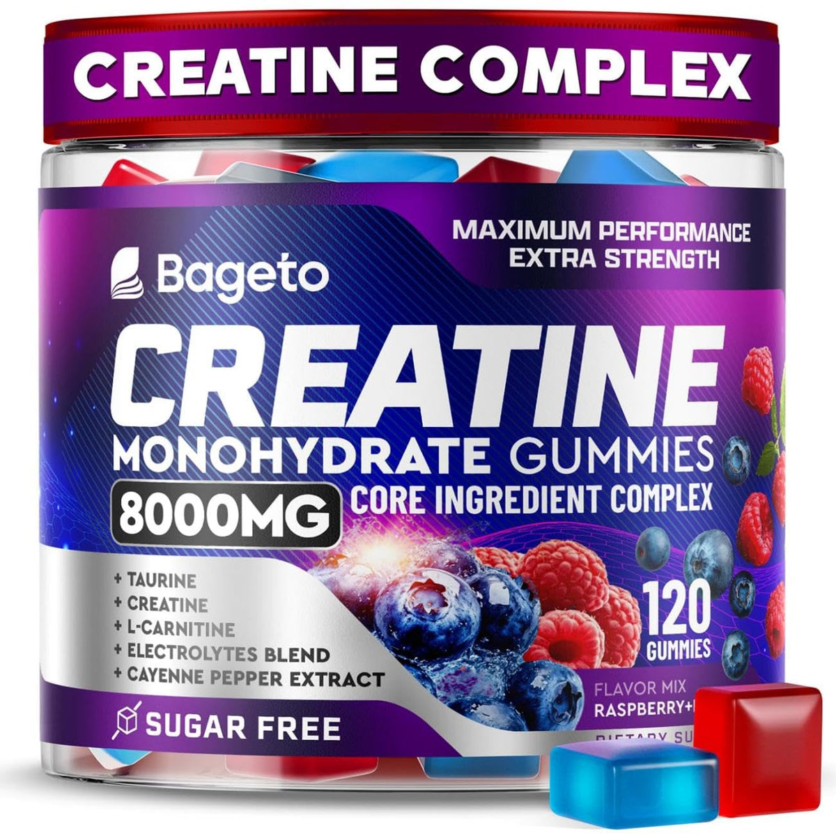 Bageto creatine gummies for energy