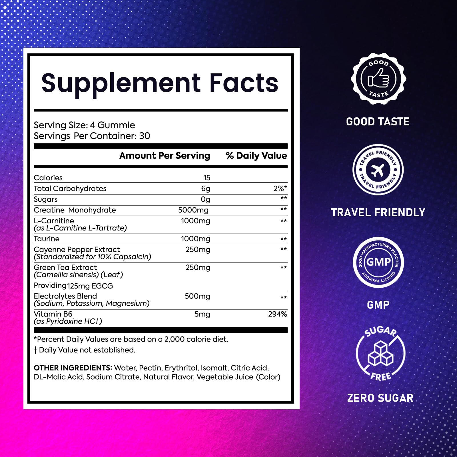 Bageto creatine gummies for performance