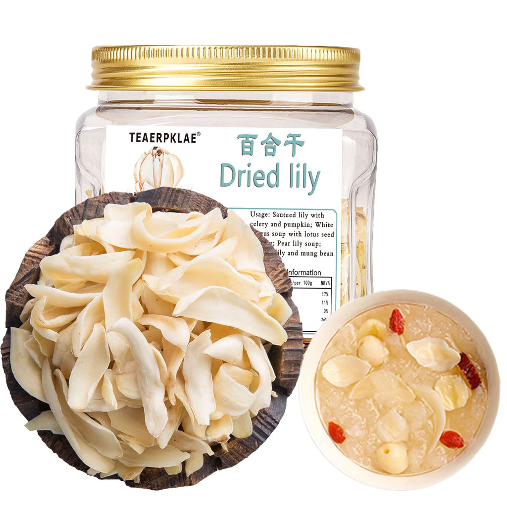 Bai He dried lily bulb for tea