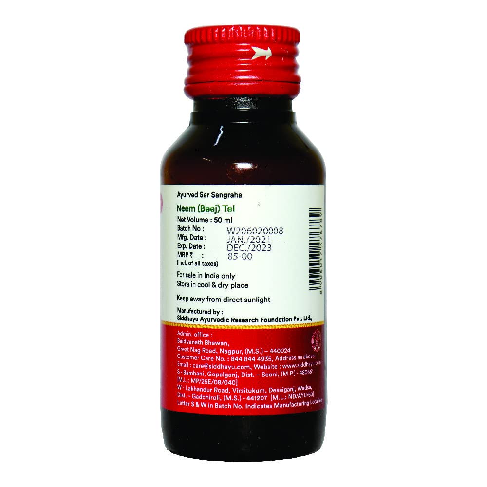 Baidyanath neem oil for anti-aging