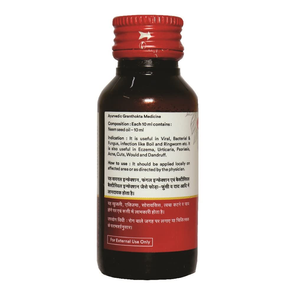 Baidyanath neem oil for moisturizing