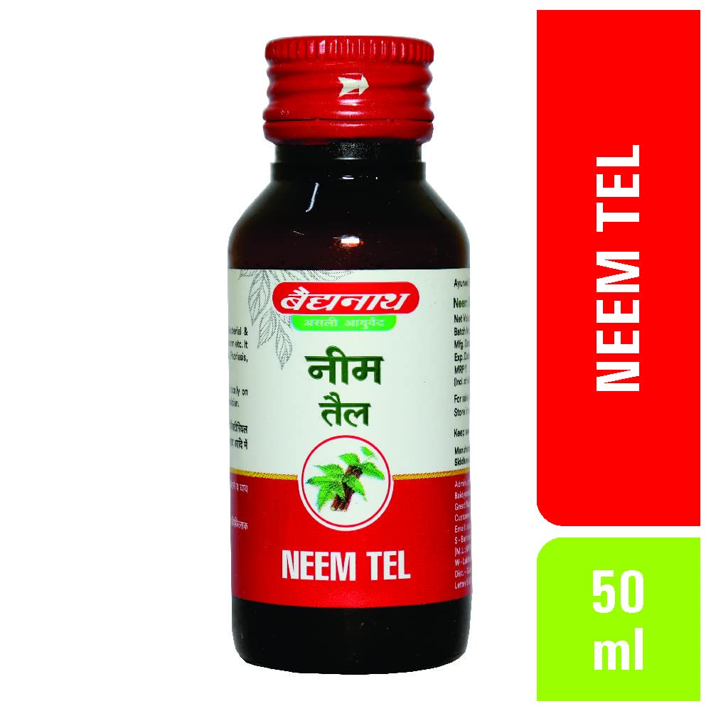 Baidyanath neem oil for natural skincare routine
