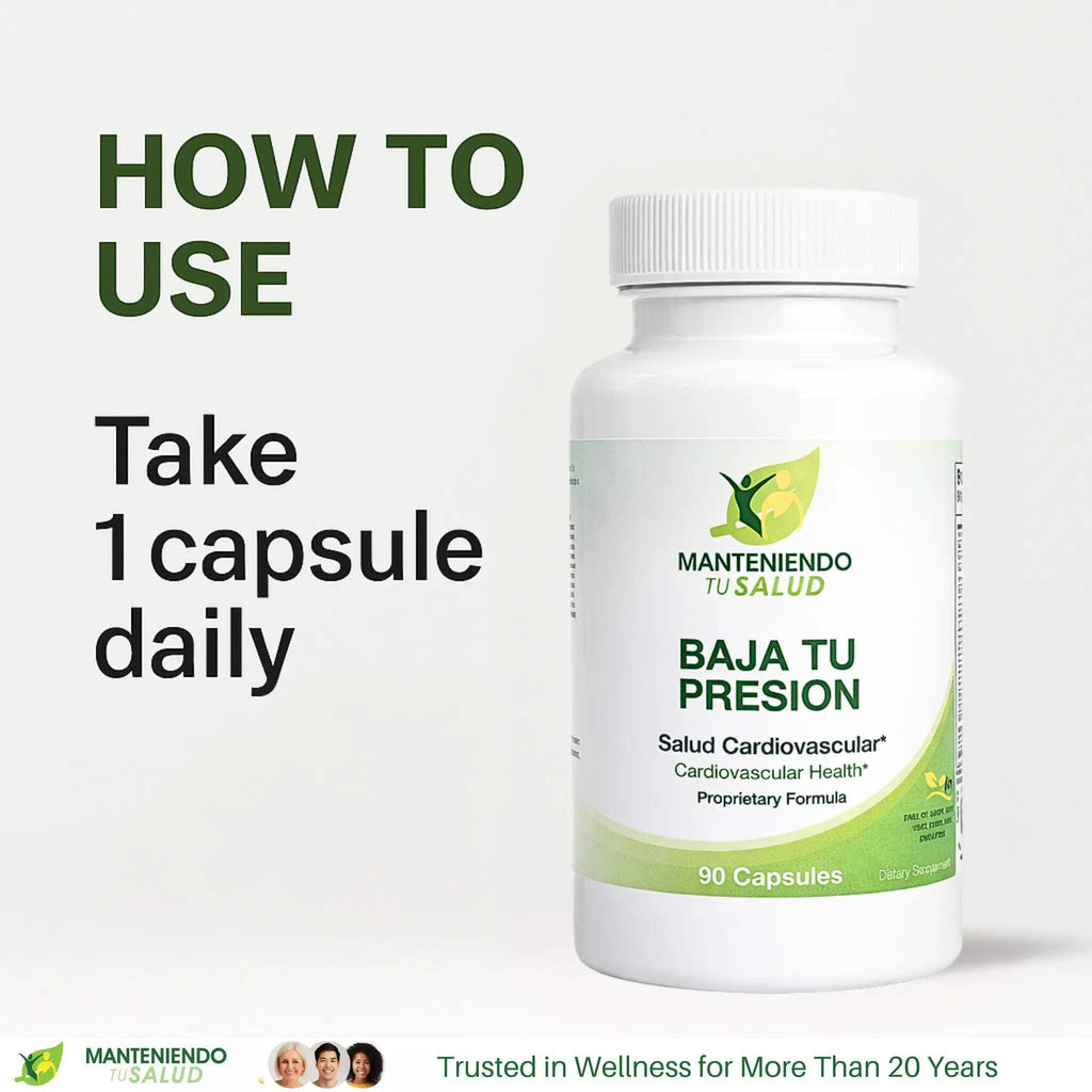 Baja Tu Presion wellness formula