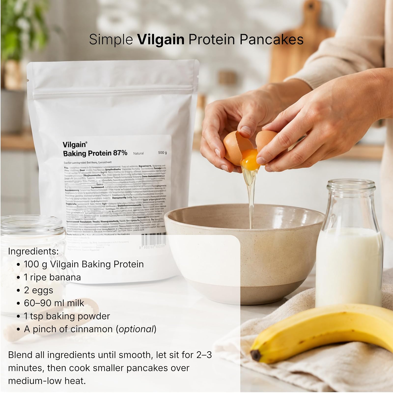 baking protein for muscle gain