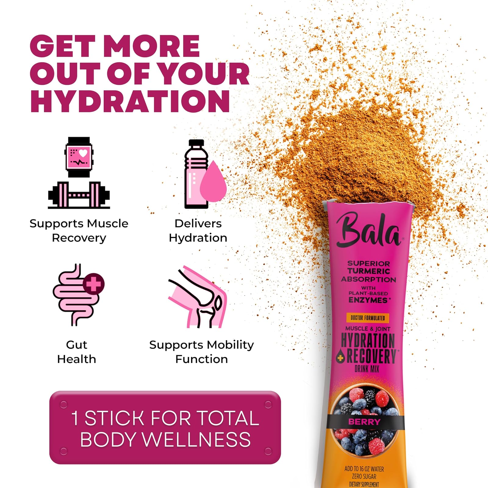Bala turmeric electrolytes for energy