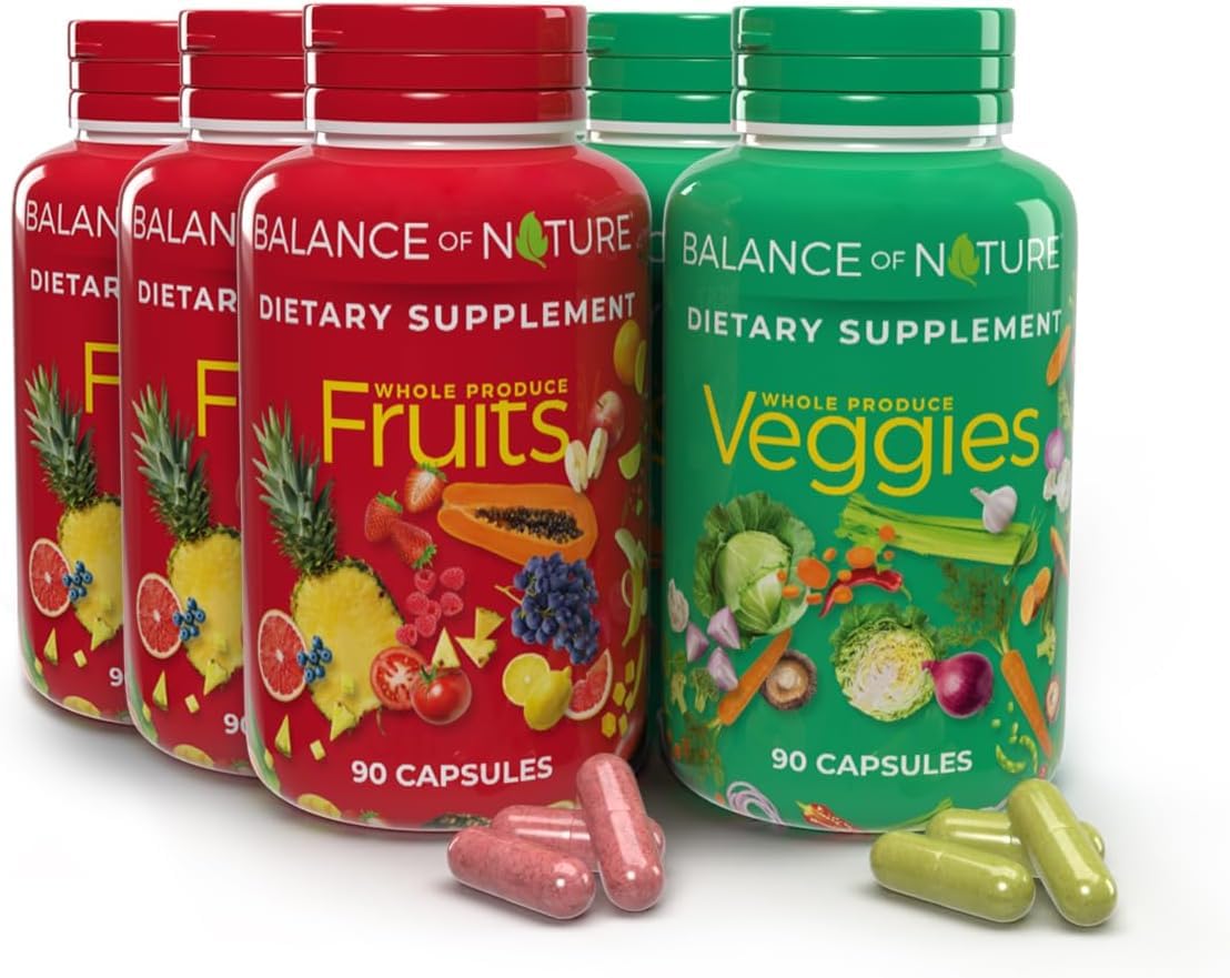 Balance blended vitamin & mineral supplements
