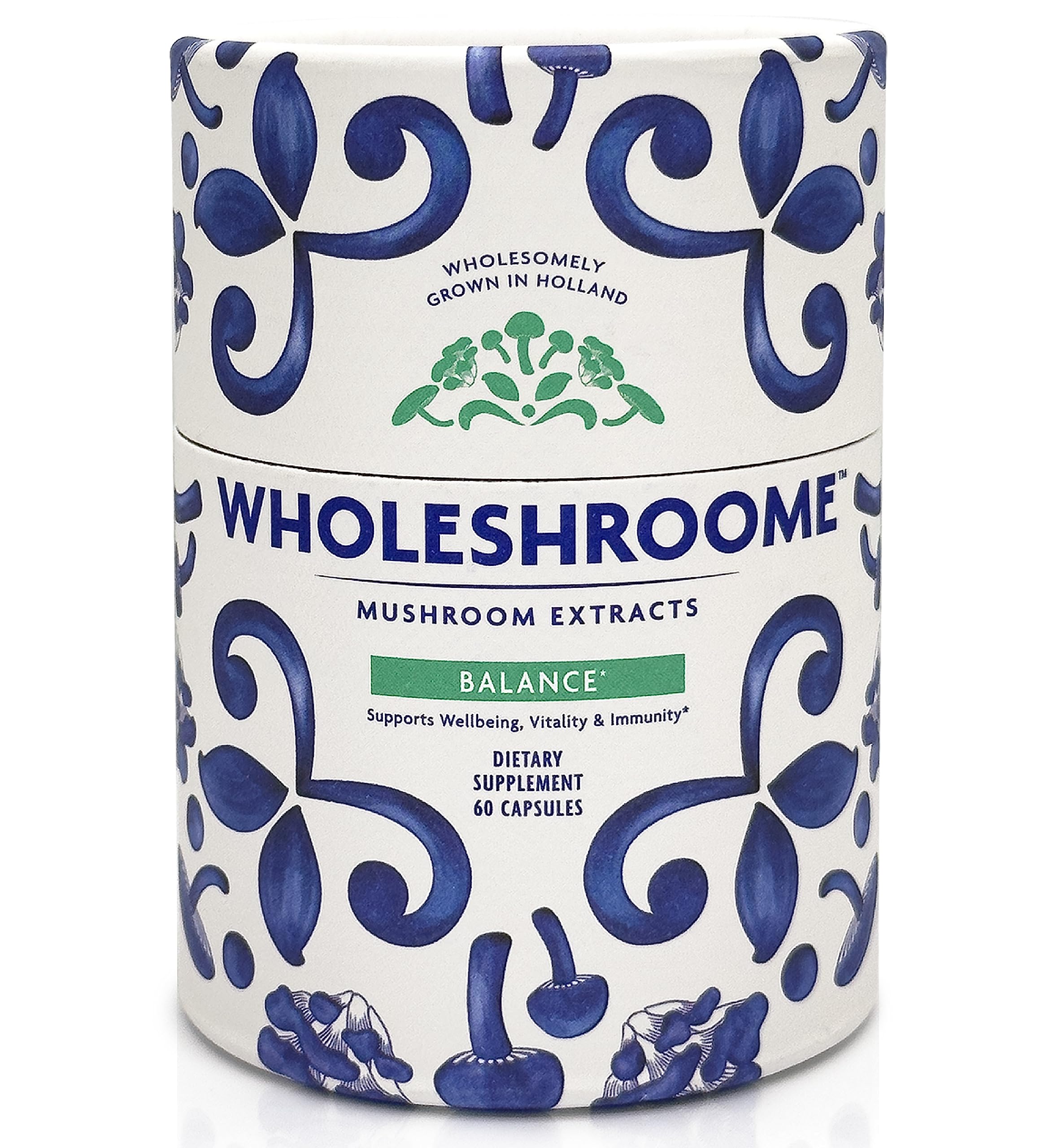 Balance mushroom supplement for immunity
