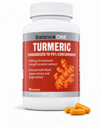Balance ONE turmeric curcumin capsules