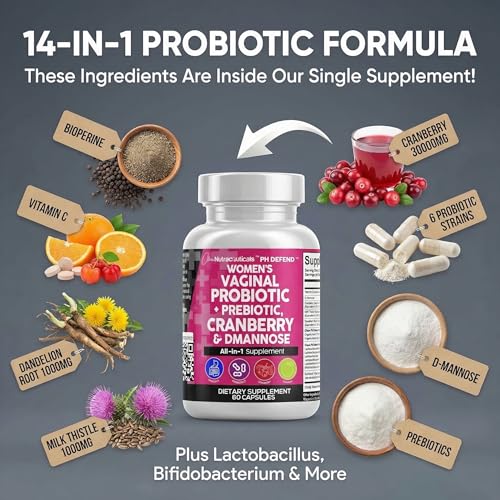 balance pH with vaginal probiotics