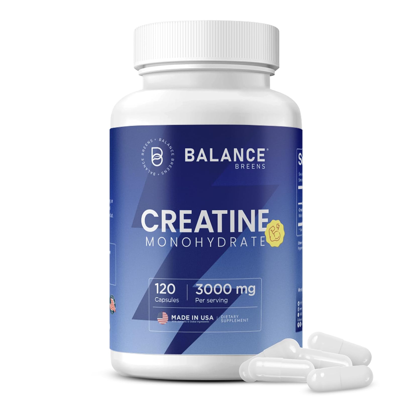 Balancebreens creatine monohydrate capsules