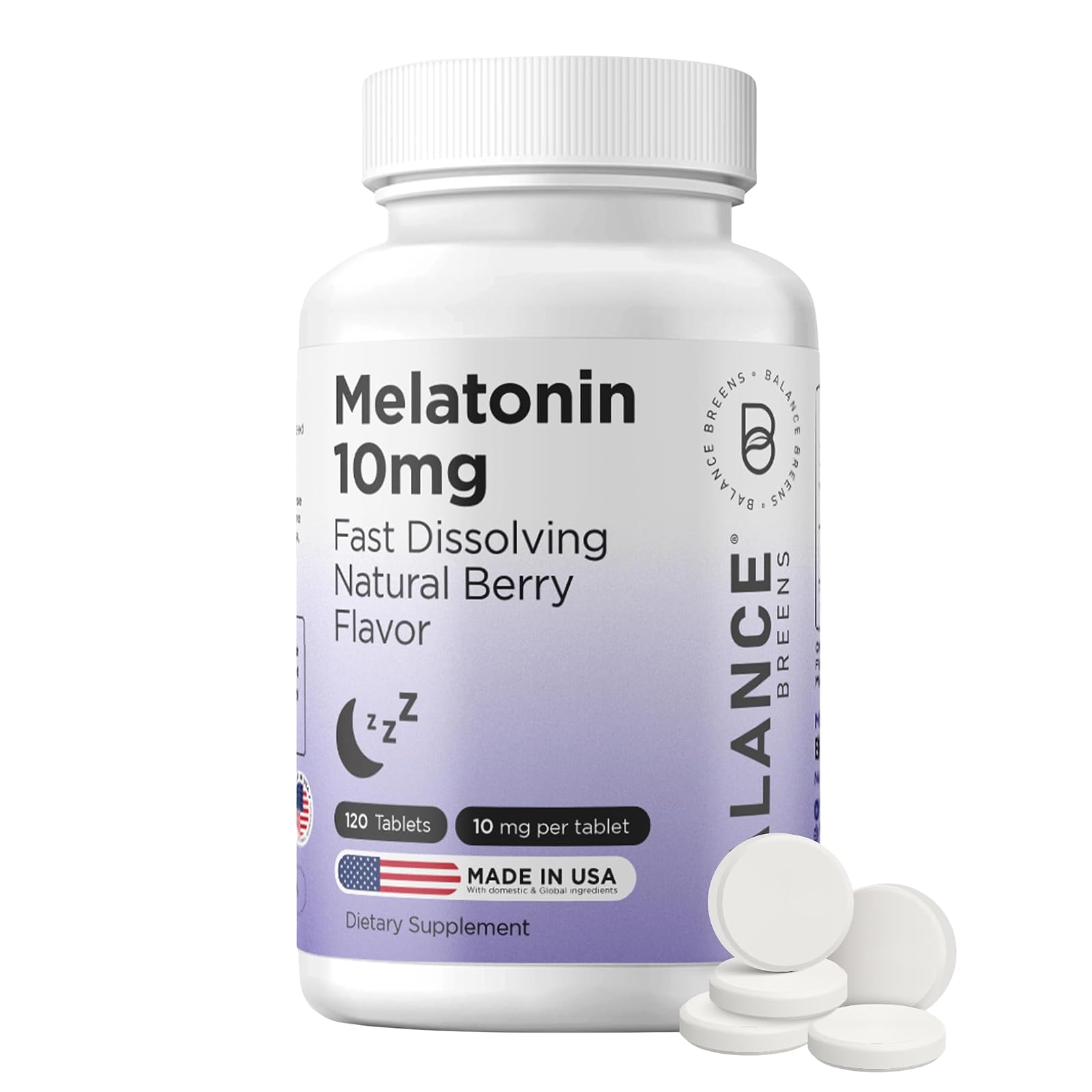 Balancebreens melatonin 10mg tablets