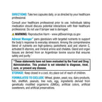 Balanced adrenal support in 60 capsules