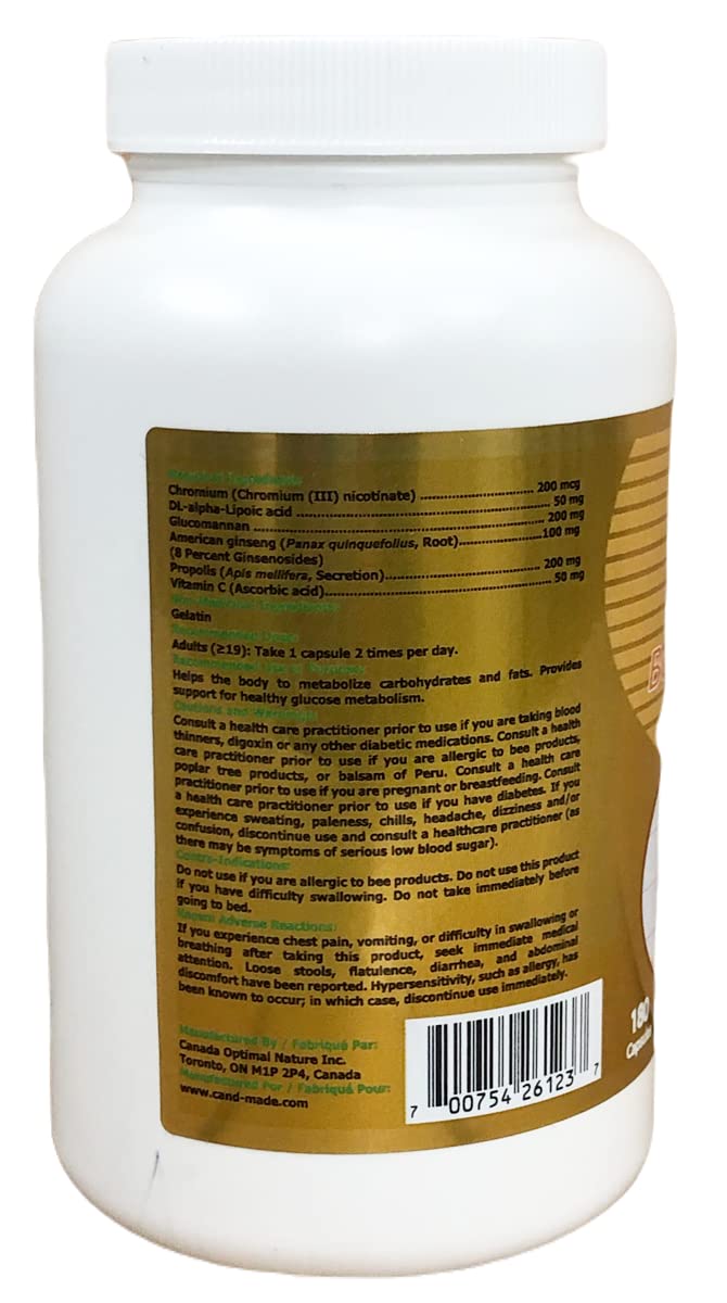 Balanced blood sugar herbal supplement benefits