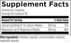balanced calcium and magnesium formula