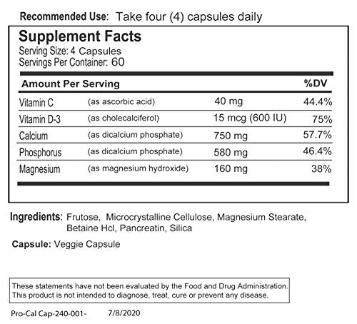 balanced calcium and magnesium ratio