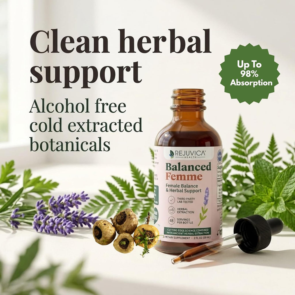 balanced femme menopause support drops