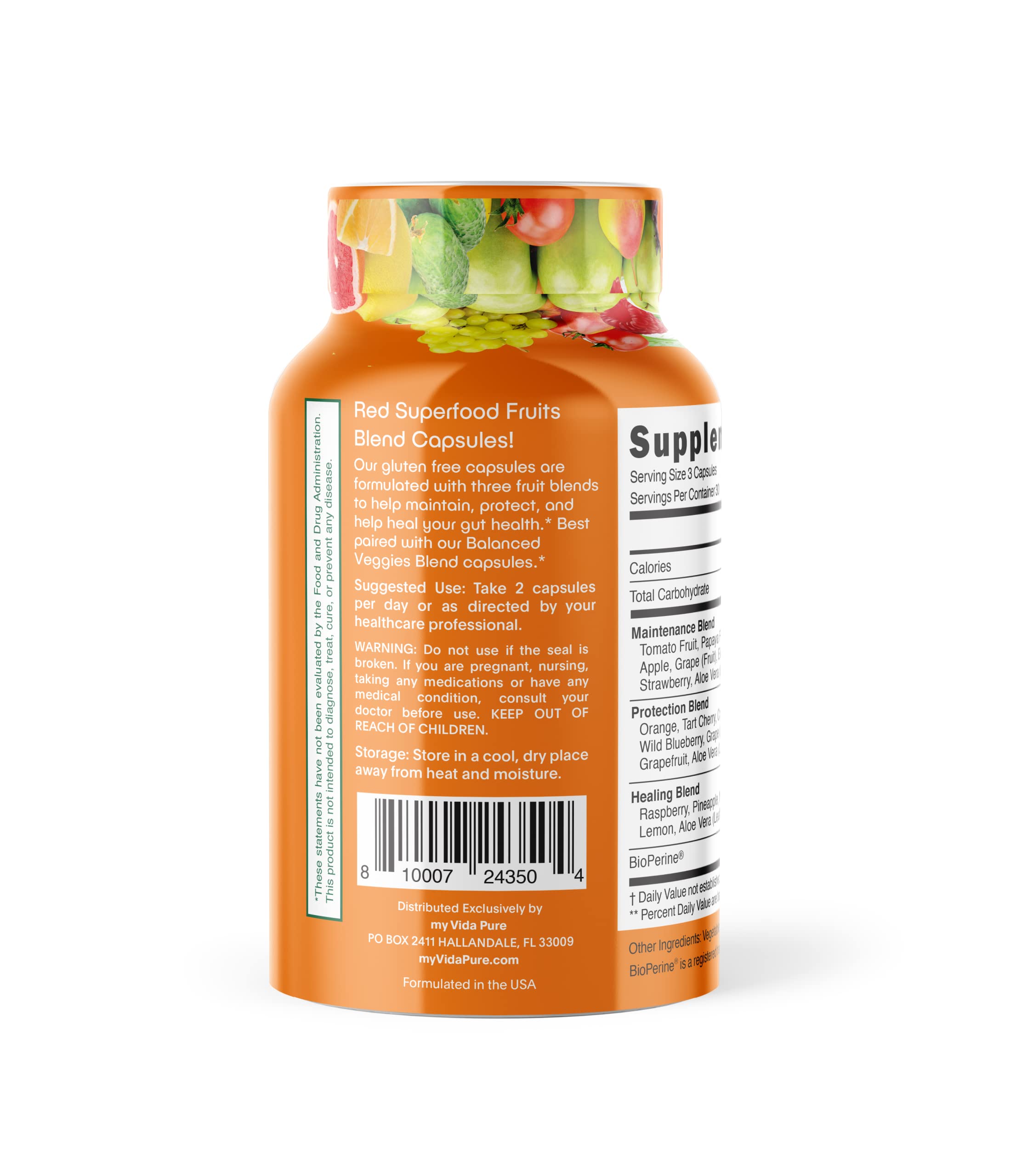 balanced fruit blends for health
