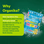 balanced hydration with Organika electrolytes