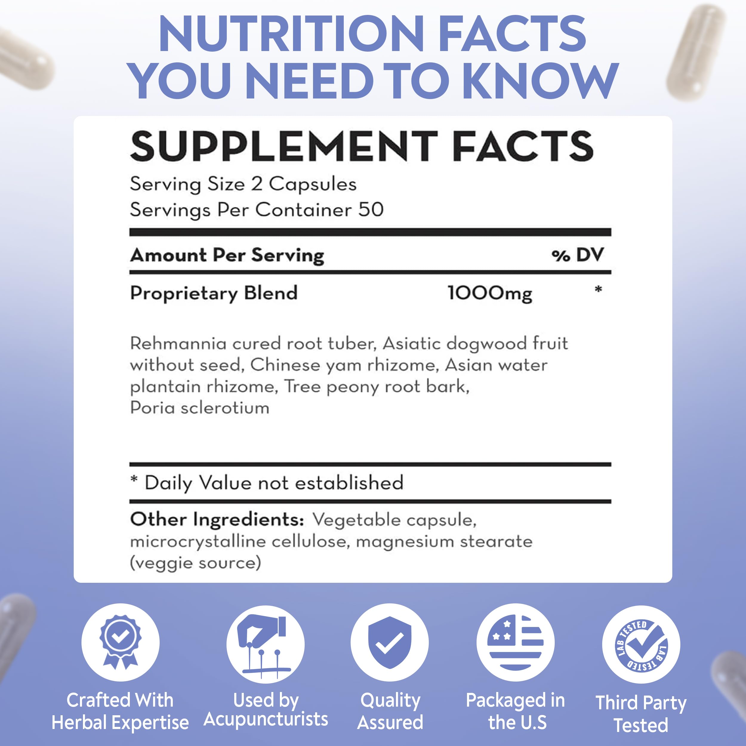 balanced nutrition from herbal ingredients