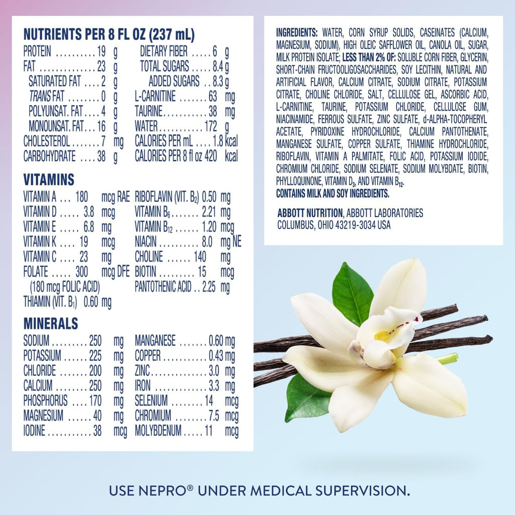 Balanced nutrition shake for men