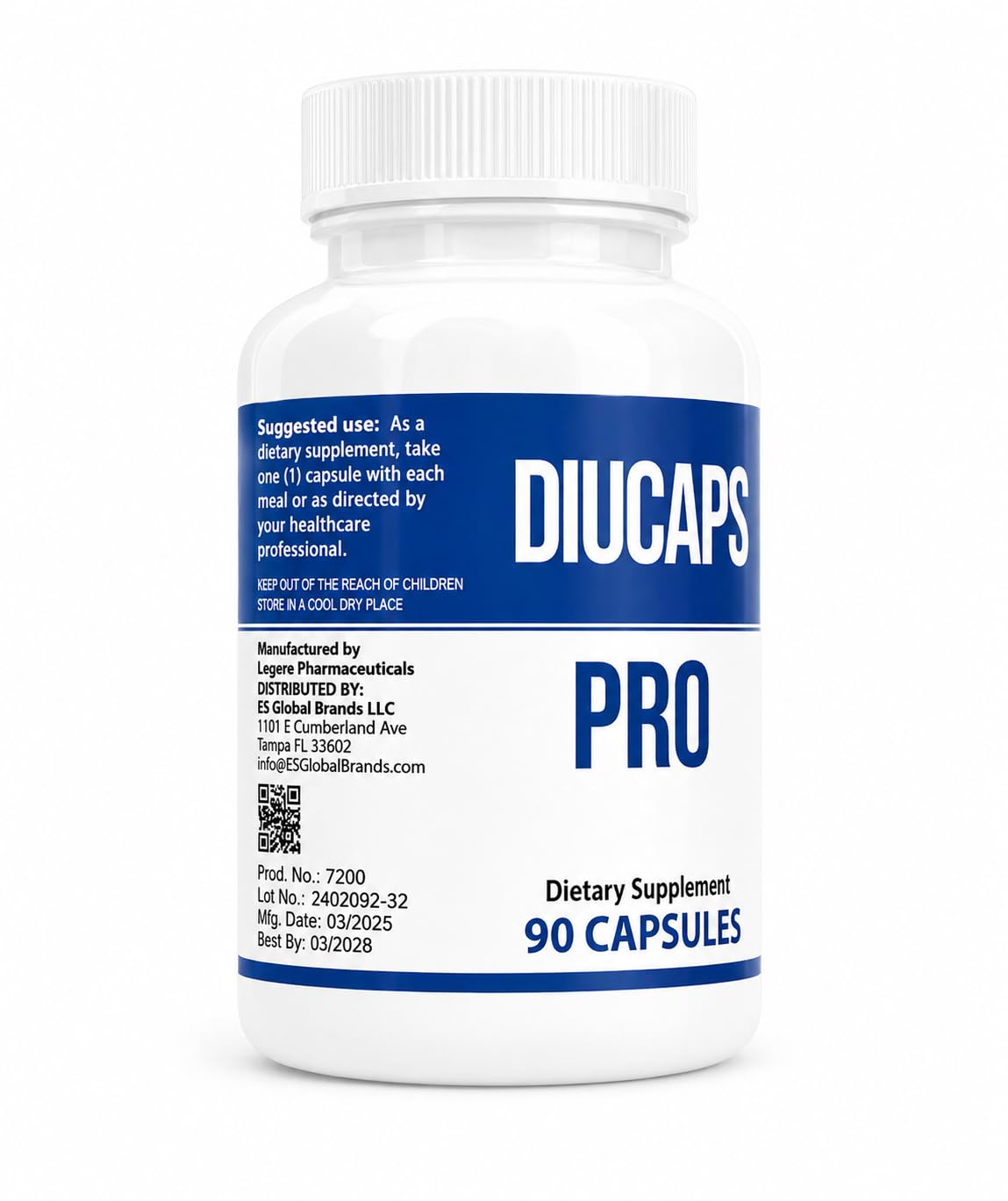 balanced nutrition with Legere Diucaps