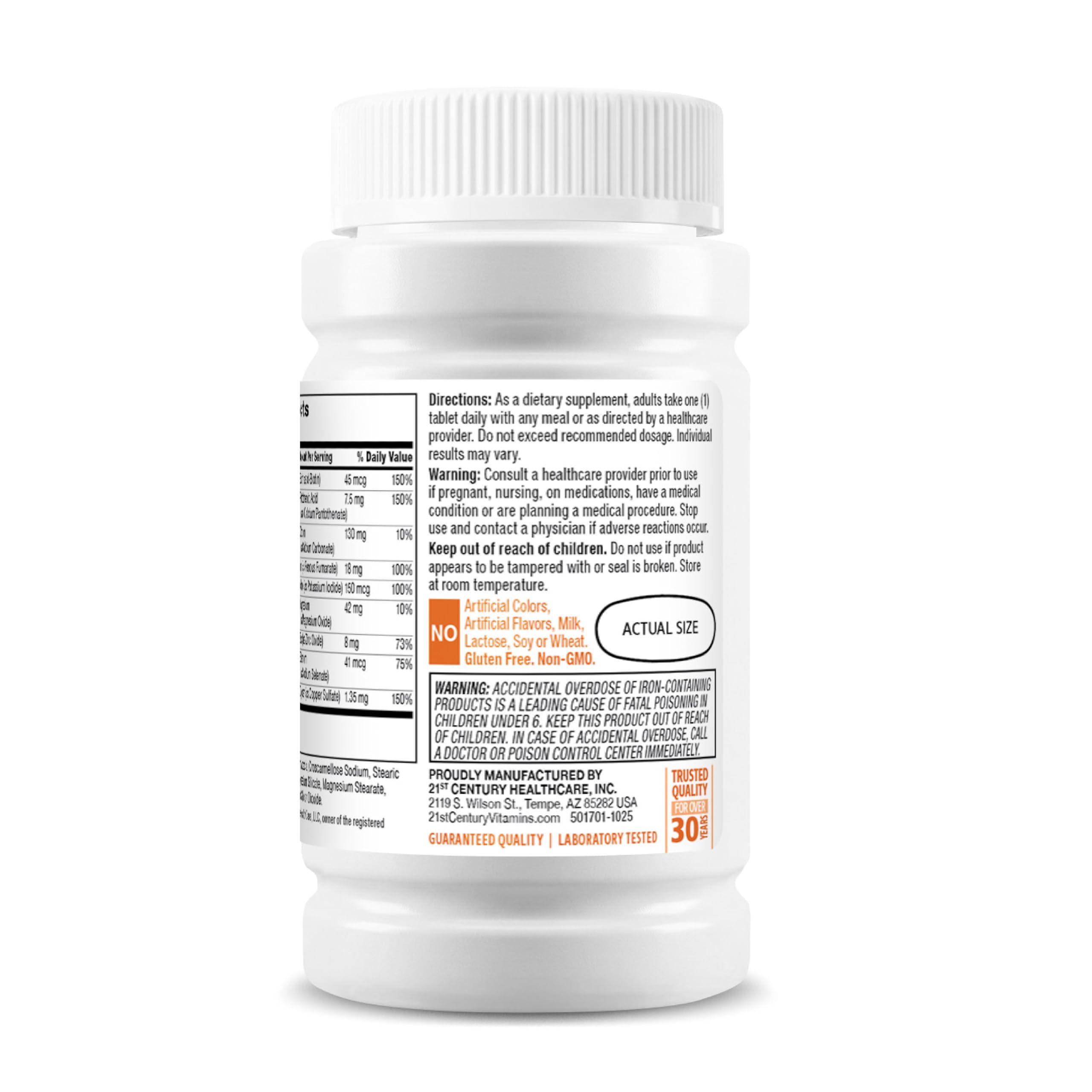 balanced nutrition with mineral supplements