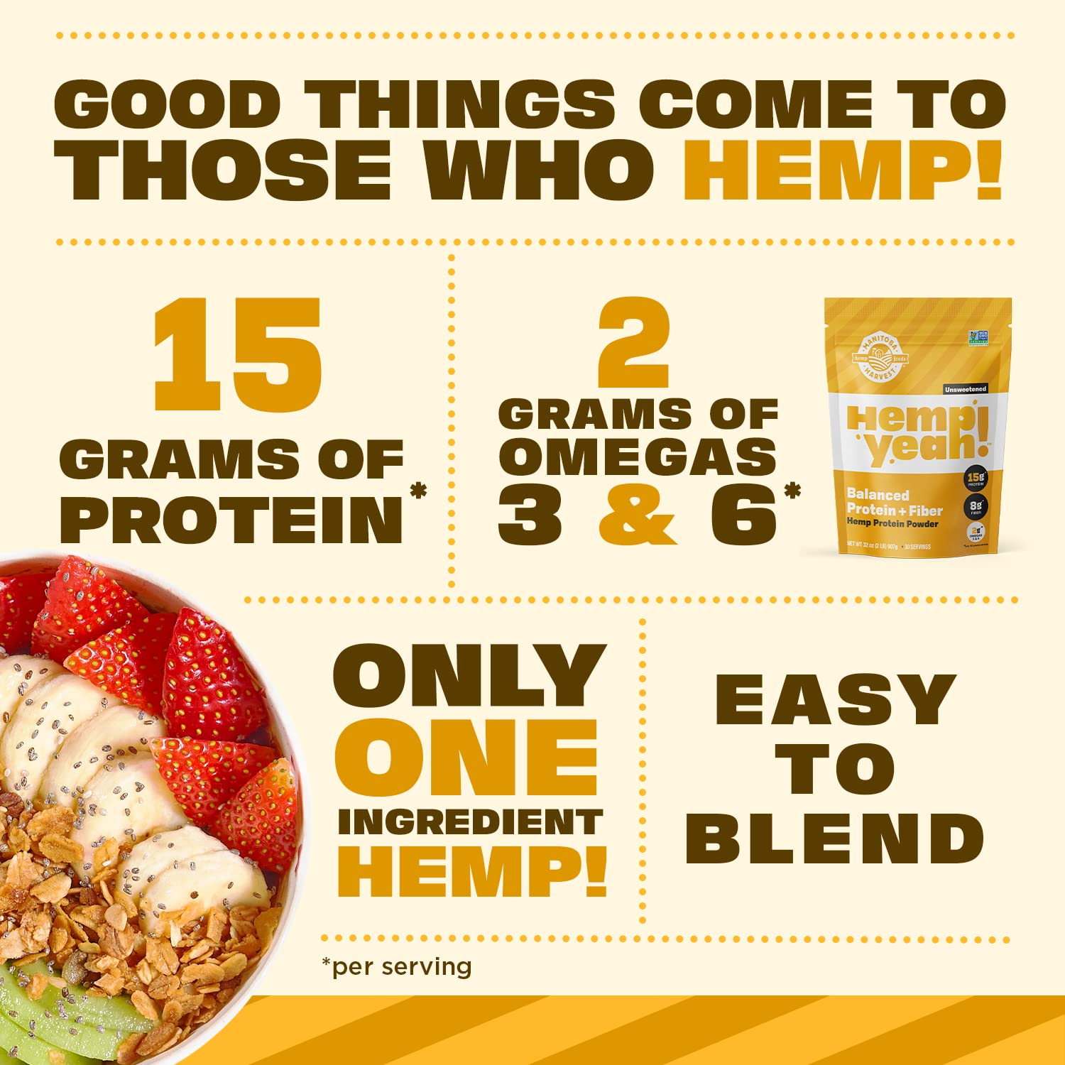 balanced protein and fiber supplement