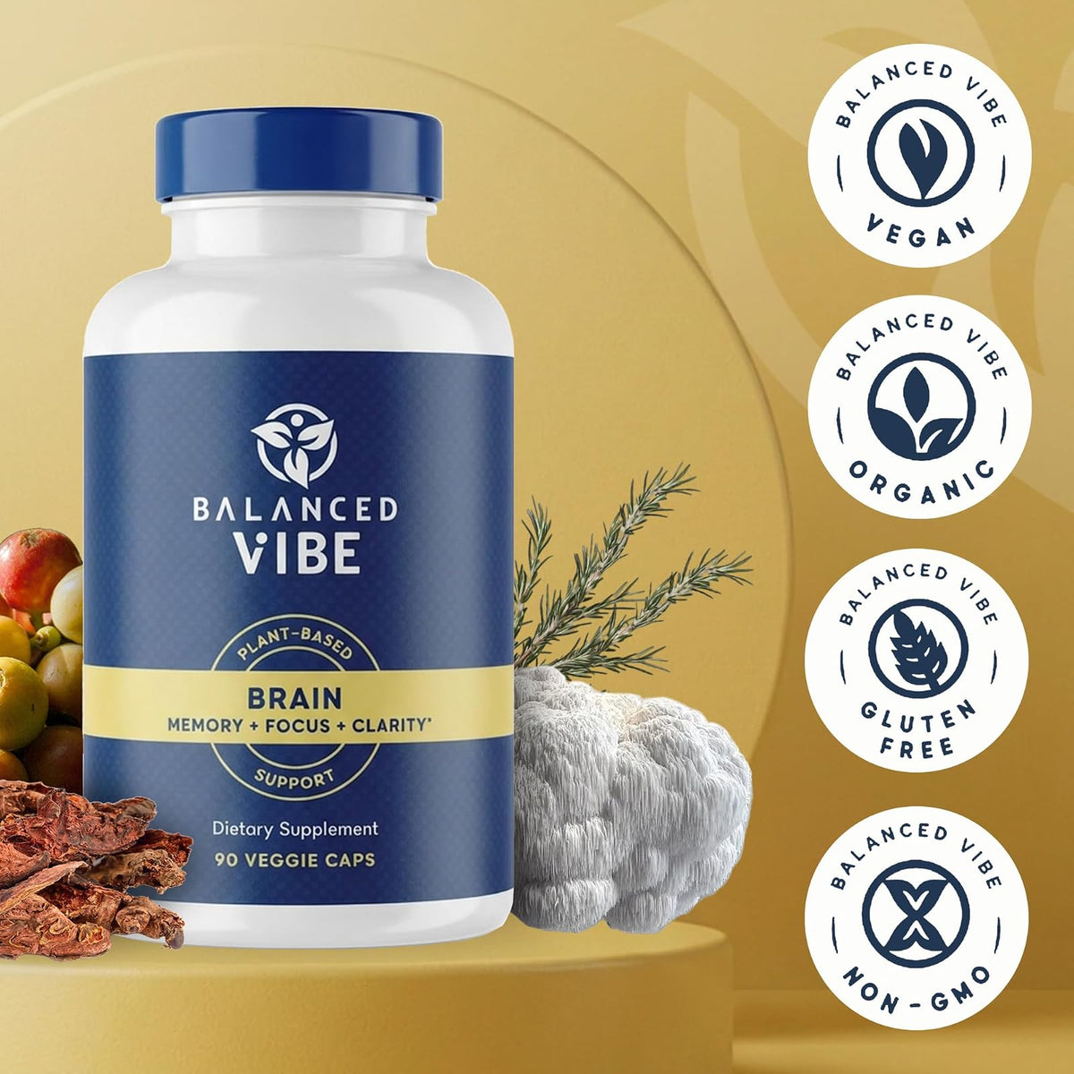 Balanced Vibe capsules for daily wellness